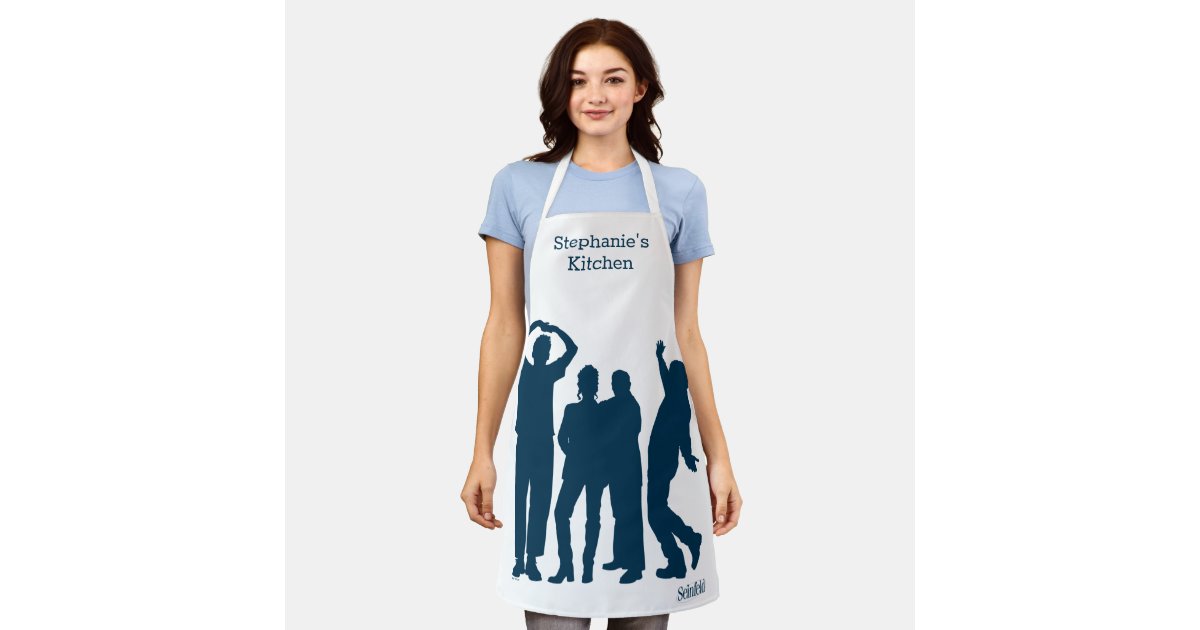 Seinfeld | Group Silhouette Graphic Apron | Zazzle