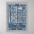 Seinfeld | Hot Spots of New York Map Poster | Zazzle