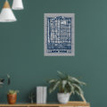 Seinfeld | Hot Spots of New York Map Poster | Zazzle