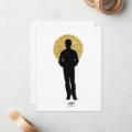 Seinfeld | Jerry Seinfeld Silhouette Note Card | Zazzle