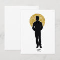 Seinfeld | Jerry Seinfeld Silhouette Note Card | Zazzle