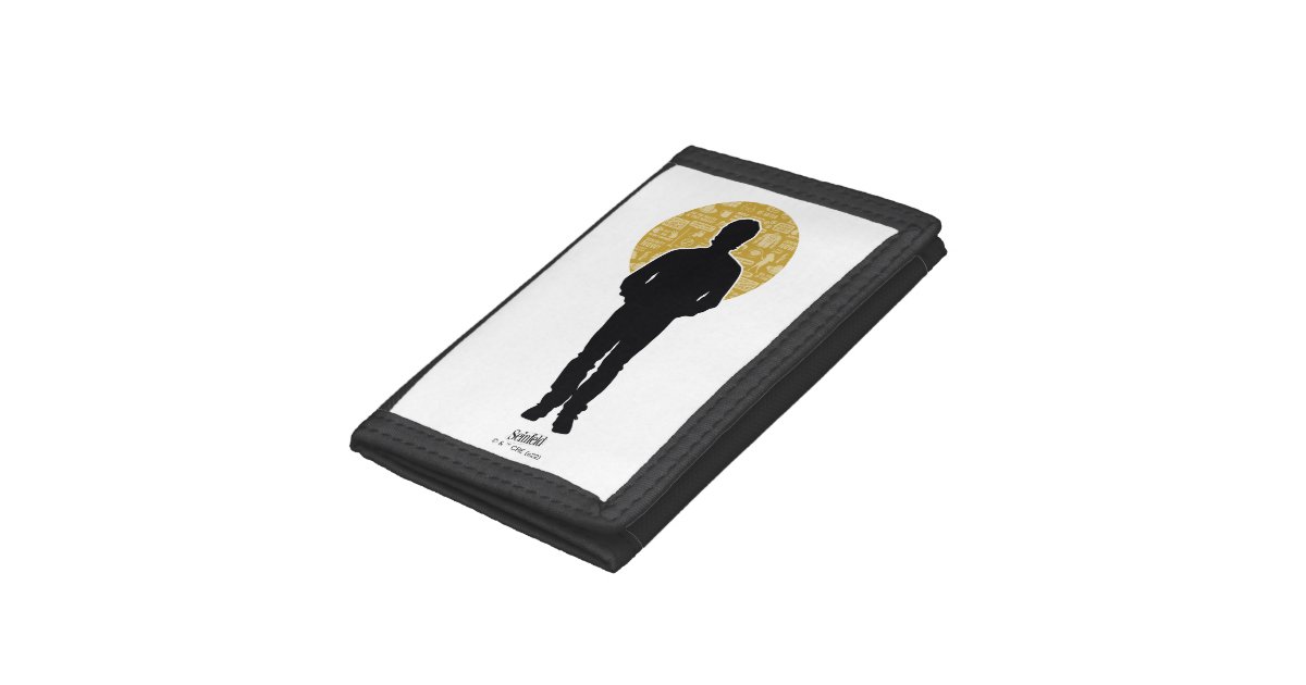 Seinfeld | Jerry Seinfeld Silhouette Trifold Wallet | Zazzle