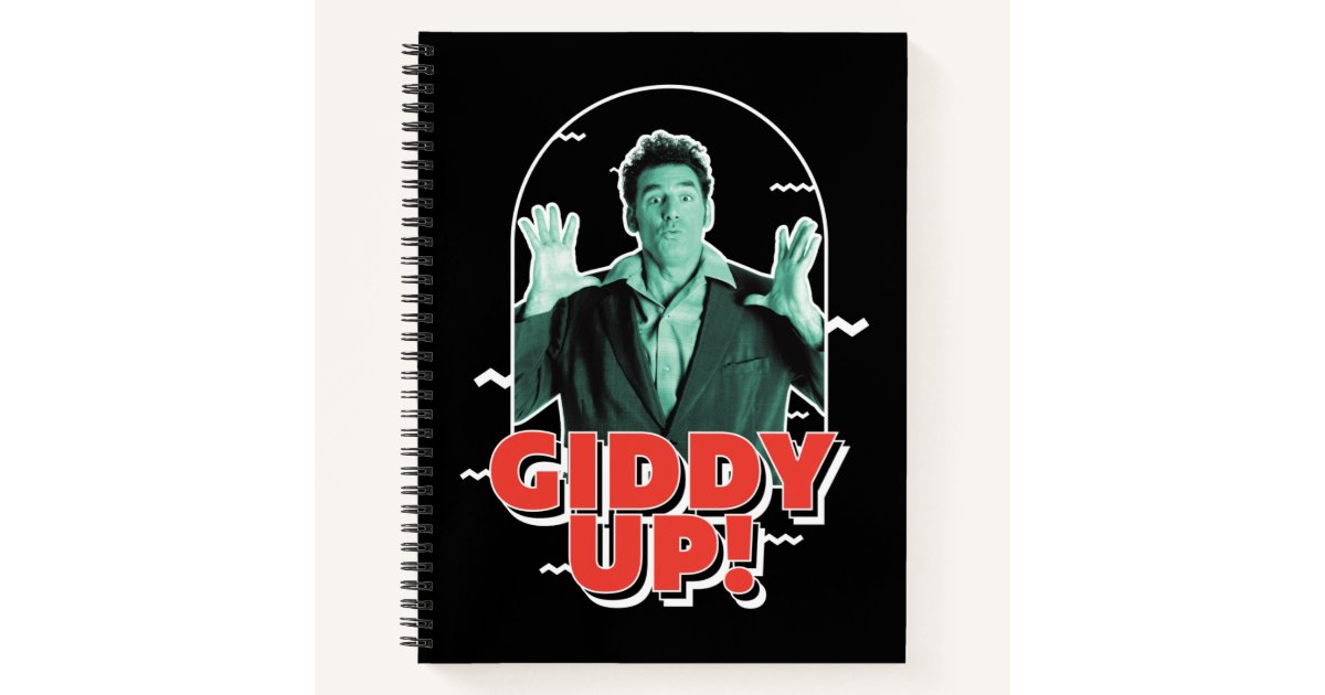 Seinfeld | Kramer - Giddy Up! Notebook | Zazzle