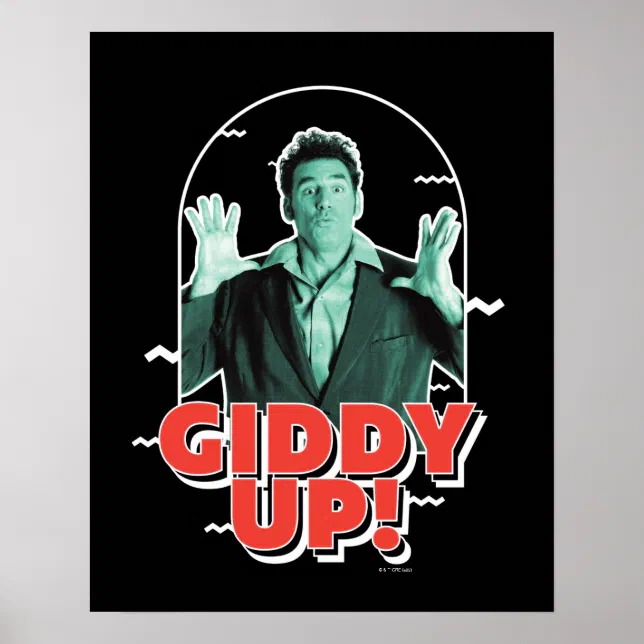 Kramer Giddy Up Gif