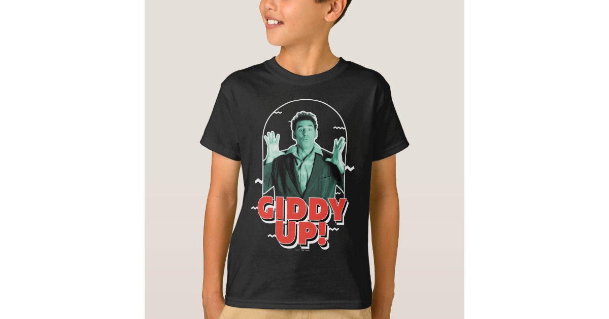 Seinfeld | Kramer - Giddy Up! T-Shirt | Zazzle