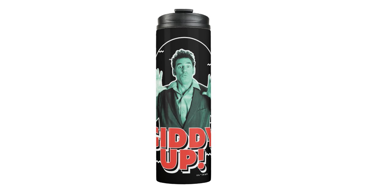 Seinfeld Kramer Giddy Up Thermal Tumbler Zazzle