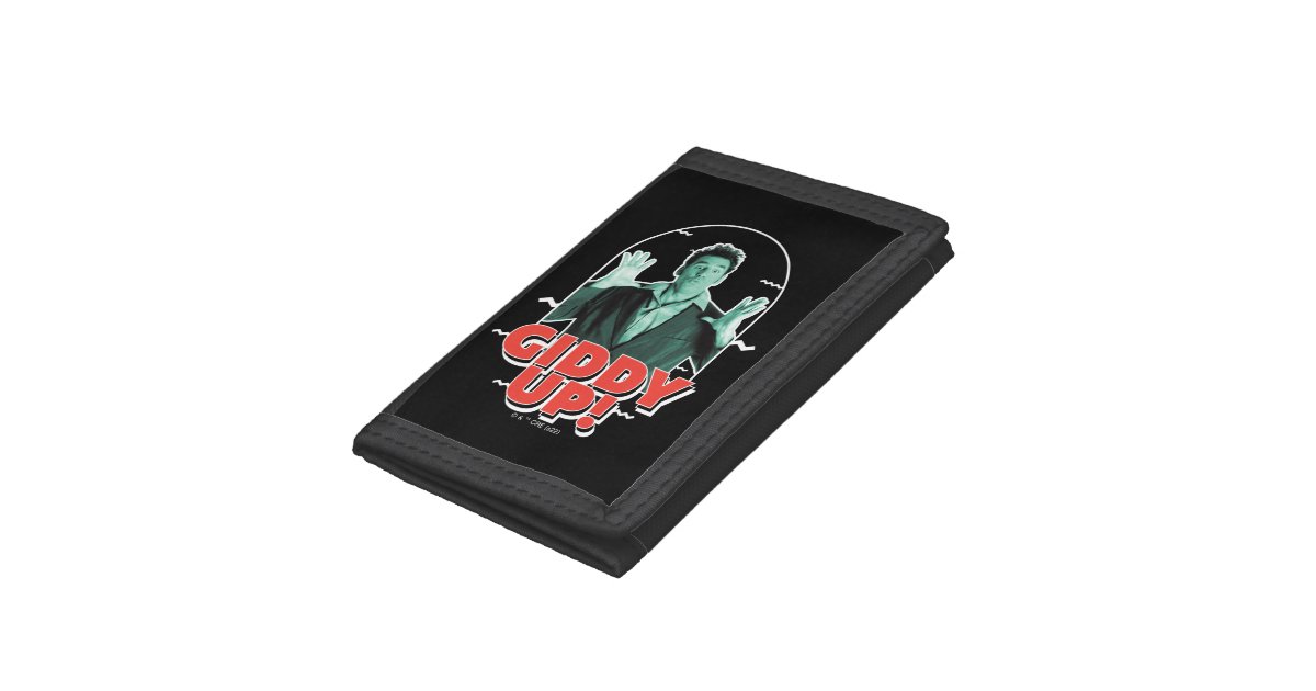 Seinfeld | Kramer - Giddy Up! Trifold Wallet | Zazzle
