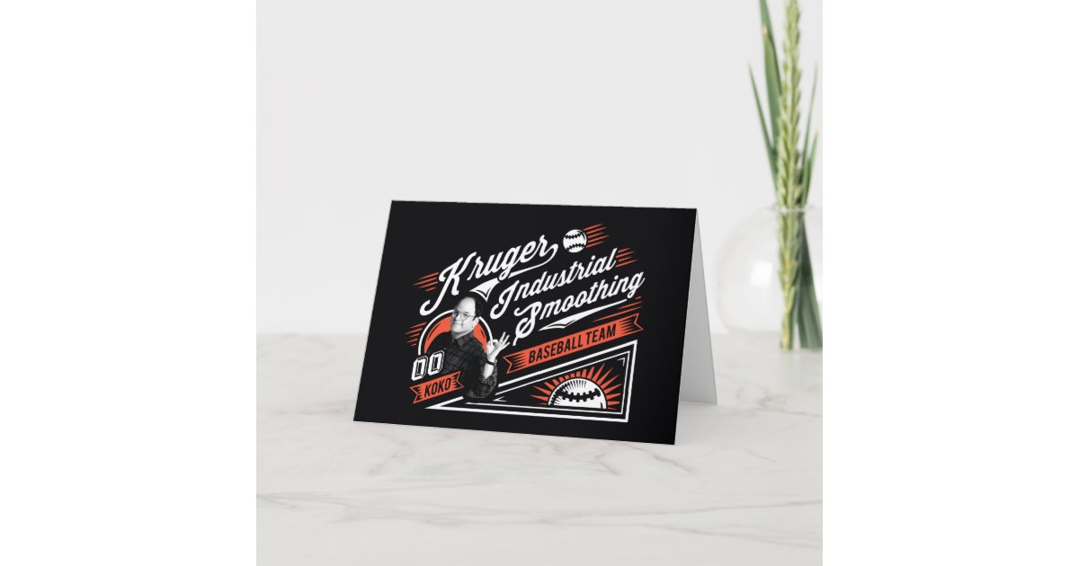 Seinfeld | Kruger Industrial Baseball Team Card | Zazzle
