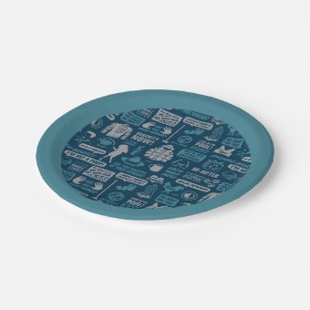 Seinfeld | Meme Pattern Paper Plates | Zazzle