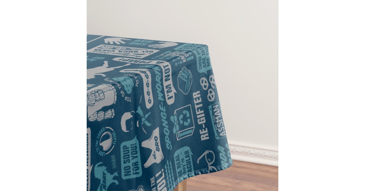 Seinfeld | Meme Pattern Tablecloth | Zazzle