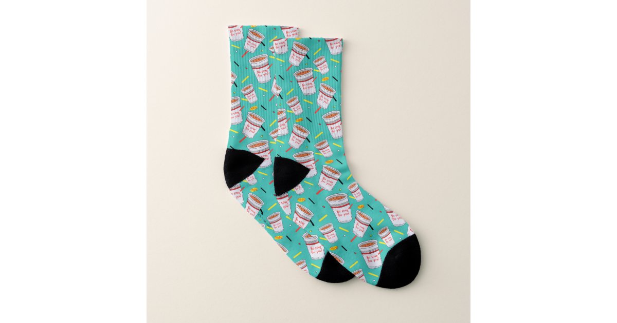 Seinfeld | No Soup For You Pattern Socks | Zazzle