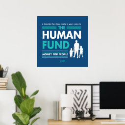 Seinfeld | The Human Fund Poster | Zazzle