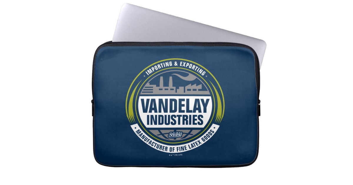 Seinfeld | Vandelay Industries Logo Laptop Sleeve | Zazzle