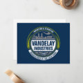 Seinfeld | Vandelay Industries Logo Note Card | Zazzle