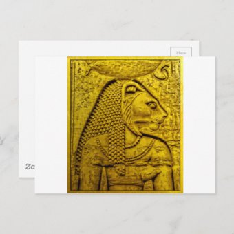 Sekhmet Postcard | Zazzle