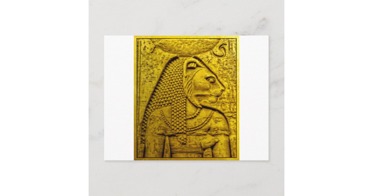 Sekhmet Postcard | Zazzle