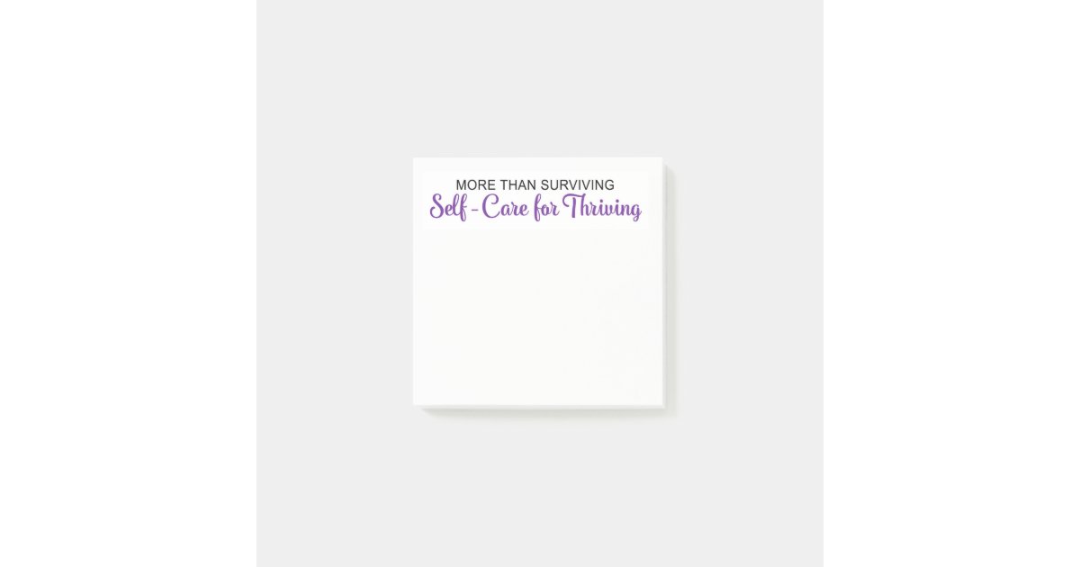 Self-Care Affirmation Post-it Notes | Zazzle