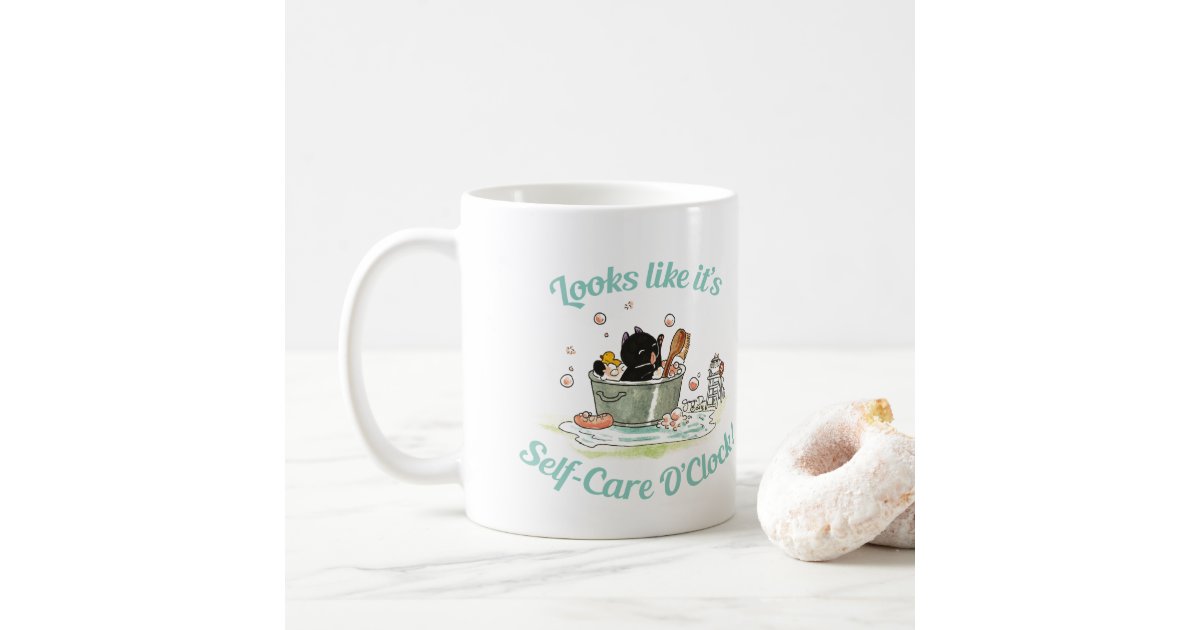 Self-Care Pucky mug | Zazzle