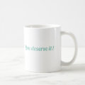 Self-Care Pucky mug | Zazzle
