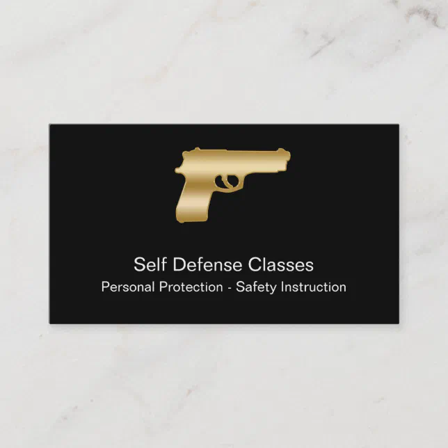 Self Defense Business Cards | Zazzle