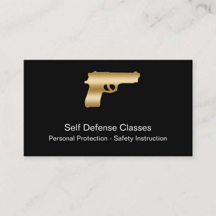 Self Defense Business Cards | Zazzle.com