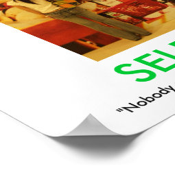 SELF ESTEEM motivational poster | Zazzle