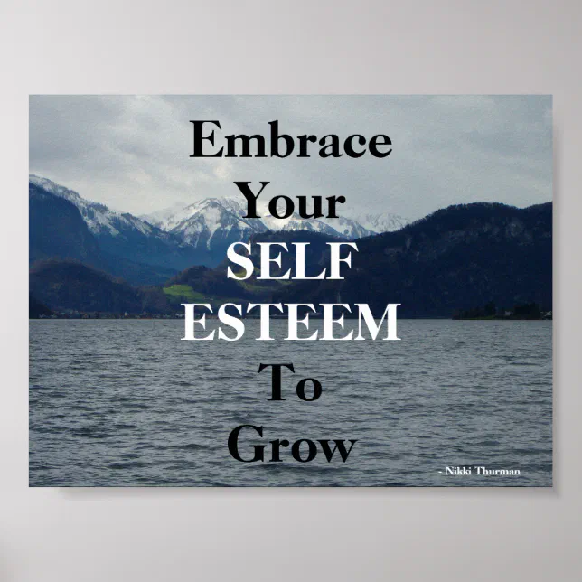 Self Esteem Poster | Zazzle