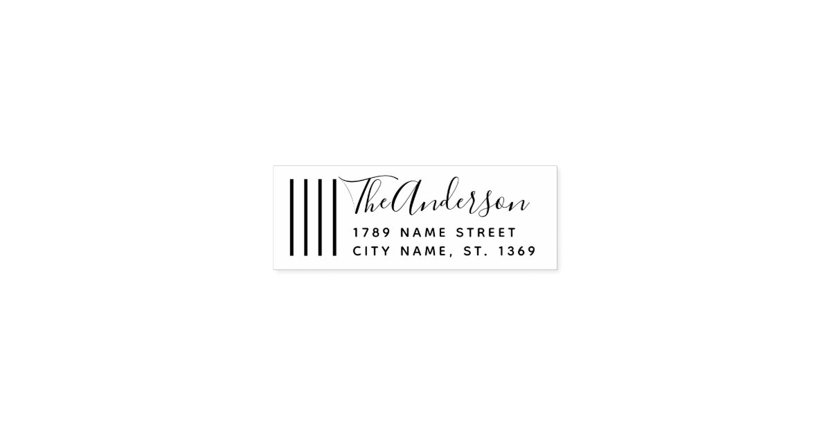 Self Inking Return Address Stamp | Zazzle