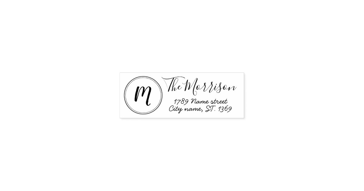 Self Inking Return Address Stamp | Zazzle