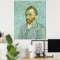 Self-Portrait by Vincent Van Gogh Poster | Zazzle