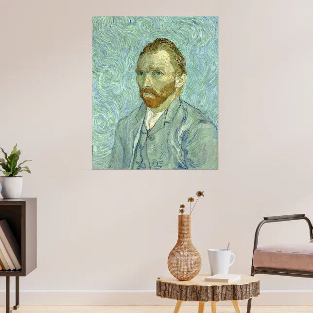 Self-Portrait by Vincent Van Gogh Poster | Zazzle