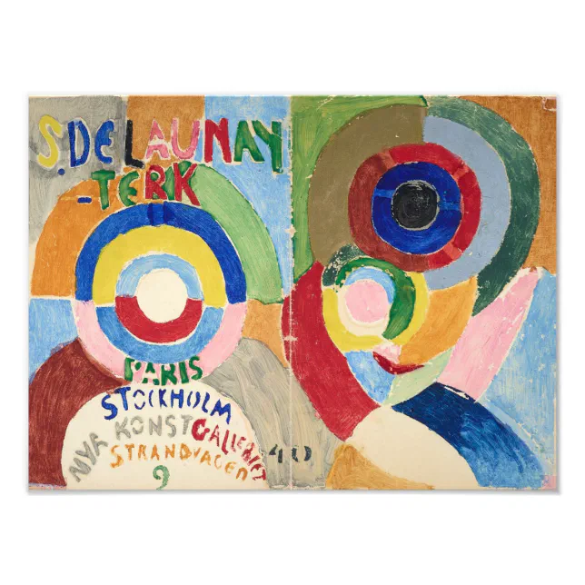 Self Portrait Cover | Sonia Delaunay-Terk | Photo Print | Zazzle