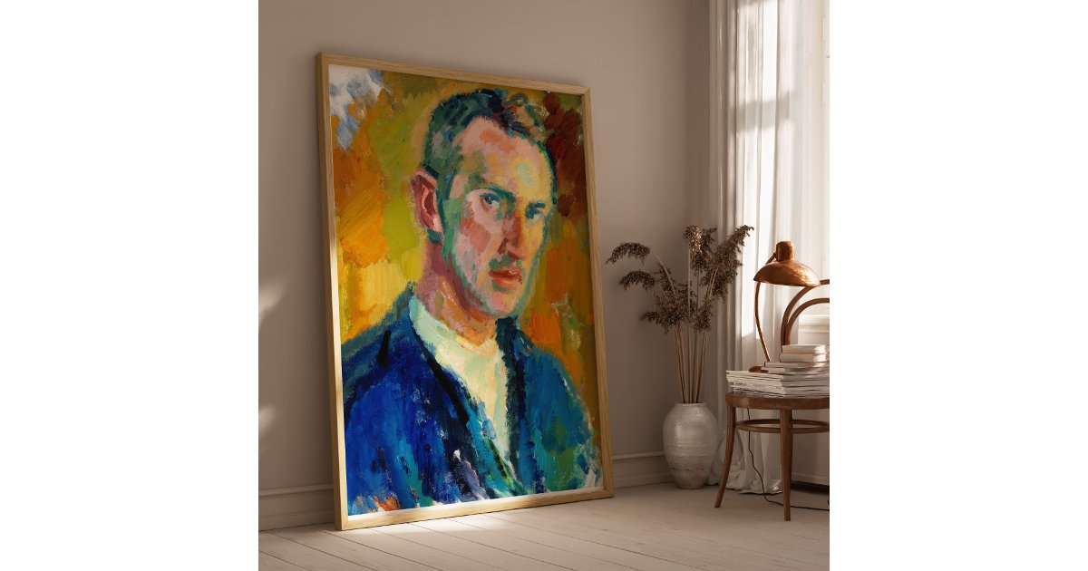 Self Portrait | Magnus Enckell Framed Art | Zazzle