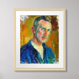 Self Portrait | Magnus Enckell Framed Art | Zazzle
