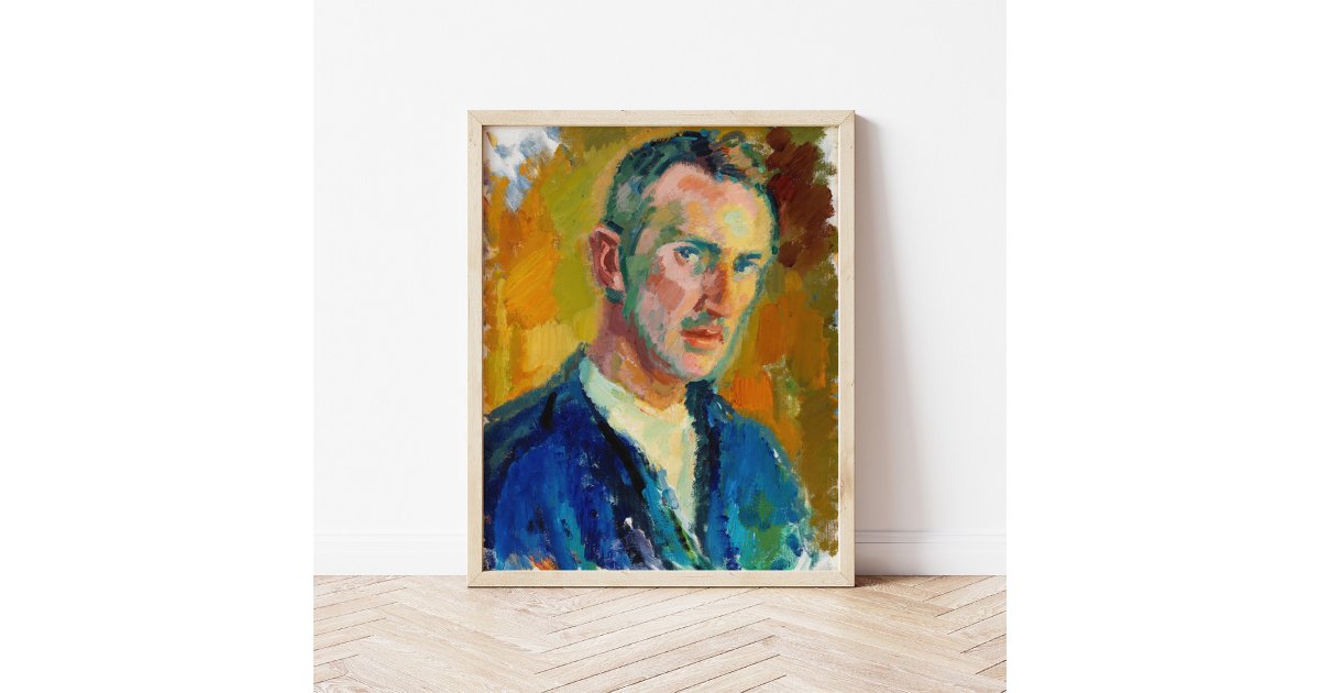 Self Portrait | Magnus Enckell Poster | Zazzle