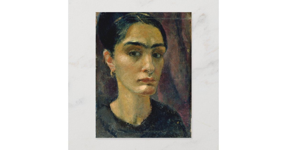 Self portrait postcard | Zazzle