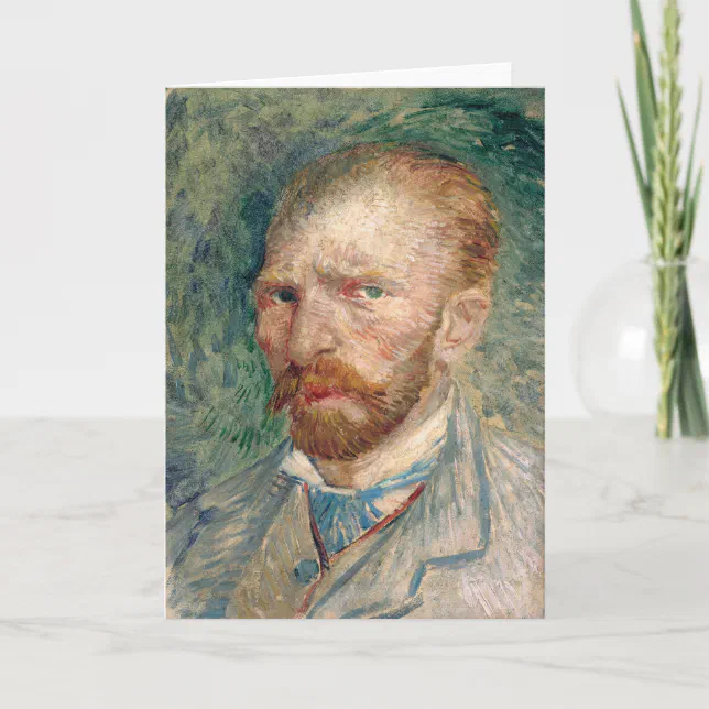 Self-Portrait | Vincent van Gogh Card | Zazzle
