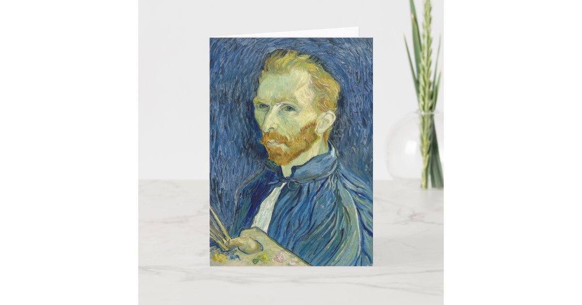 Self-Portrait | Vincent van Gogh Card | Zazzle