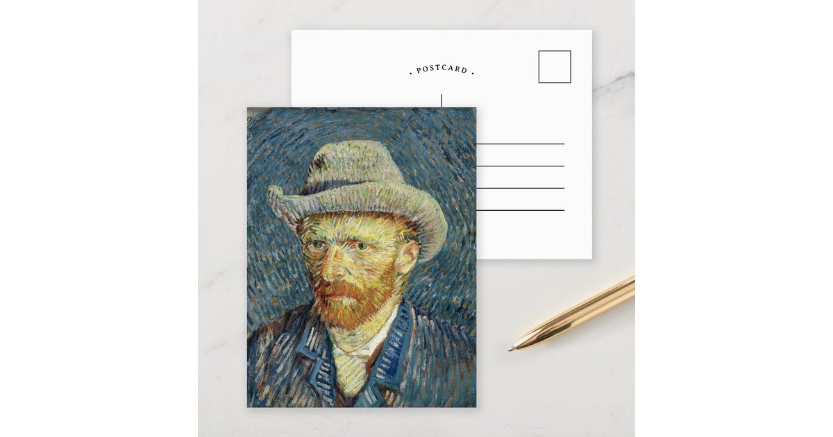 Self-Portrait | Vincent van Gogh Postcard | Zazzle