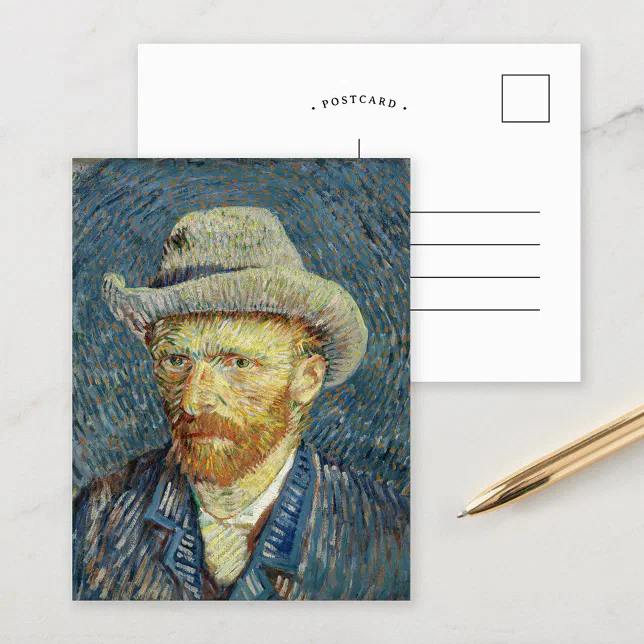 Self-Portrait | Vincent van Gogh Postcard | Zazzle