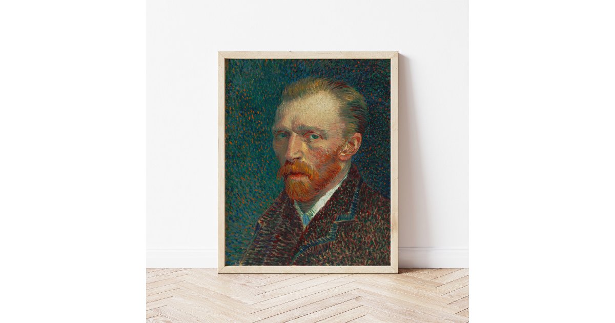 Self-Portrait | Vincent van Gogh Poster | Zazzle