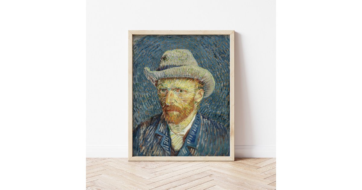 Self-Portrait | Vincent van Gogh Poster | Zazzle