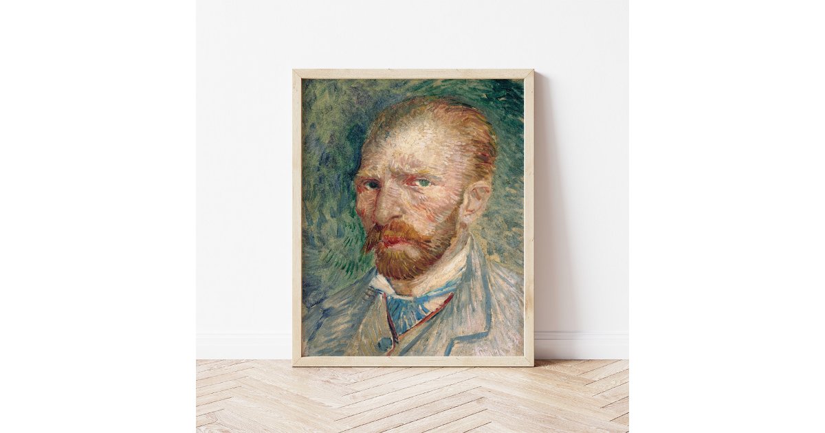 Self-Portrait | Vincent Van Gogh Poster | Zazzle