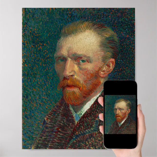 Self-Portrait | Vincent Van Gogh Poster | Zazzle