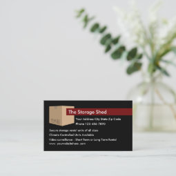 Self Storage Businesscards Business Card | Zazzle