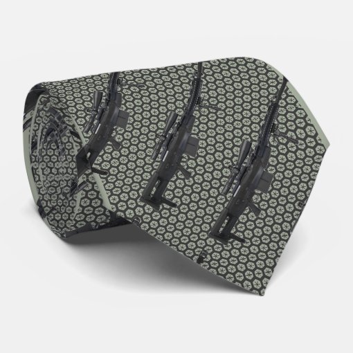 Semi-automatic Rifle Tie | Zazzle