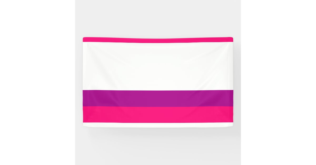 Semi Bisexual Pride Flag Banner | Zazzle