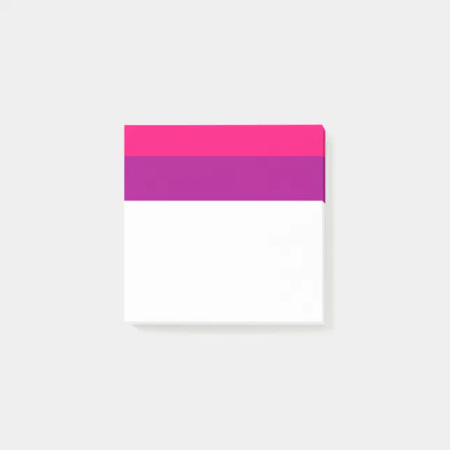 Semi Bisexual Pride Flag Post-it Notes | Zazzle