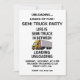 Semi Trucks Trucker Driver Party Invitation | Zazzle