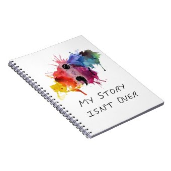 Semicolon- My Story isnt Over Notebook | Zazzle